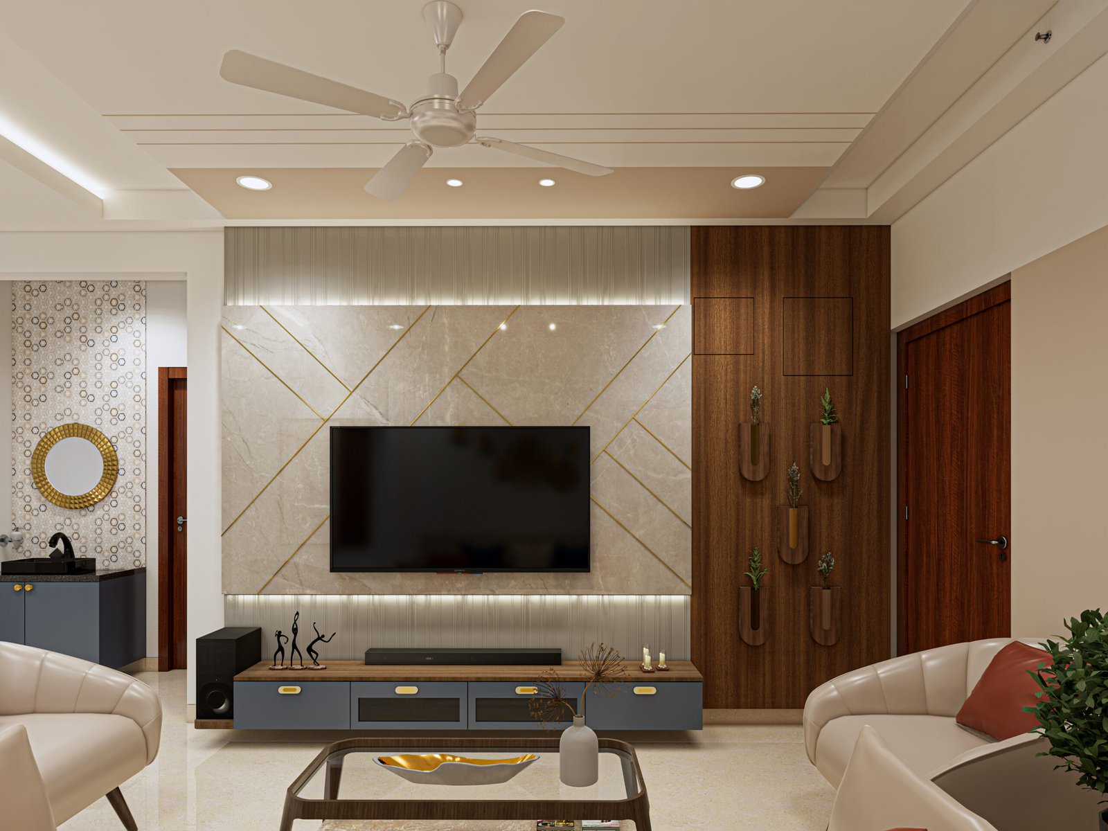 TV Units - Olive Space